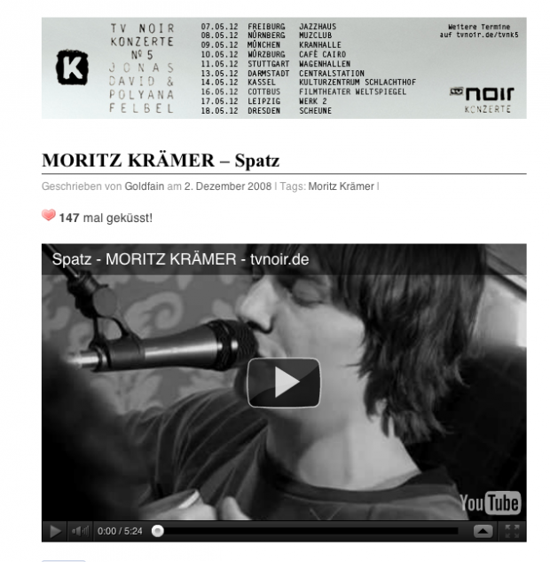 » Moritz Krämer